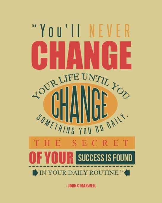 20 Quotes About How To Make Your Success Routine And Get Rid Of Bad ...