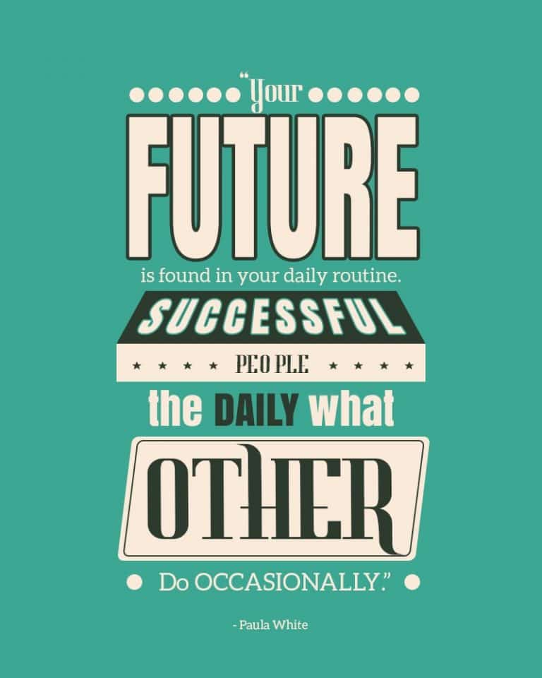 20 Quotes About How To Make Your Success Routine And Get Rid Of Bad ...