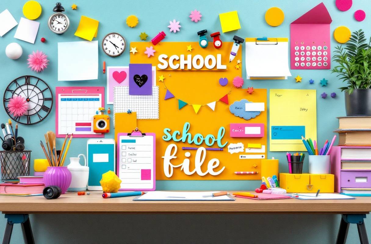 Creative Ideas To Decorate Your School File Project - Viral Rang