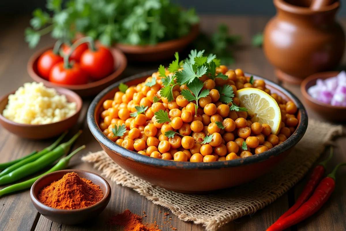 Authentic Chana Chickpeas Recipe | Quick Easy & Tasty - Viral Rang
