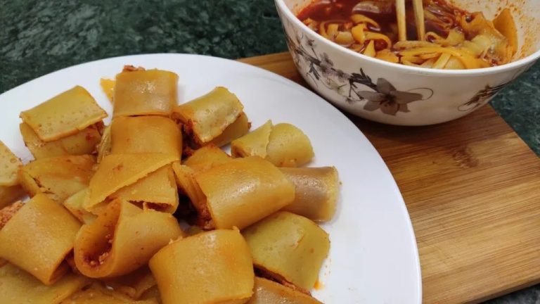 Easiest Way To Make Laping/Laphing In Just 4 Steps | Tibetan Laphing ...