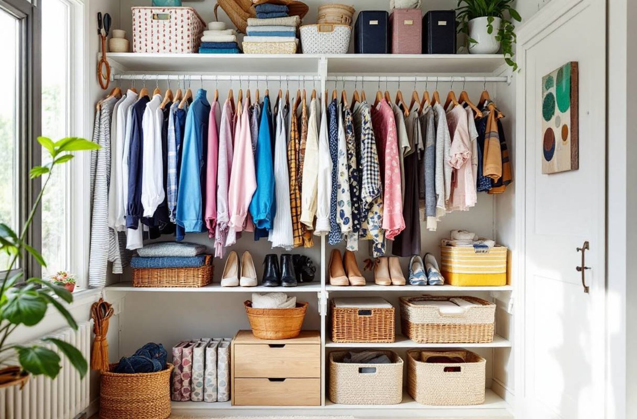 Declutter & Design: DIY Walk-In Closet Shelves For All - Viral Rang