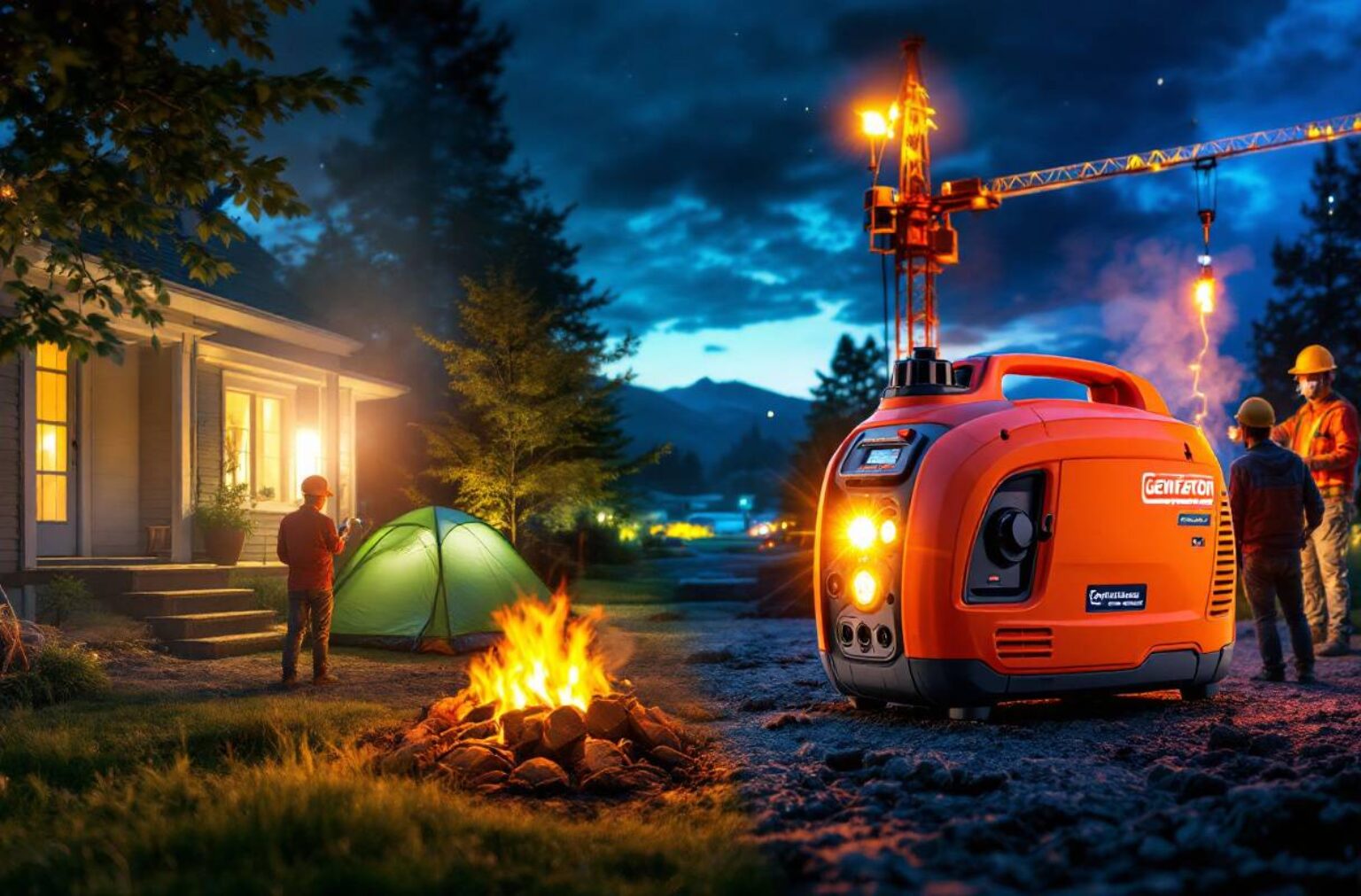 Light Up Your Life: Steps To Properly Connect A Portable Generator ...
