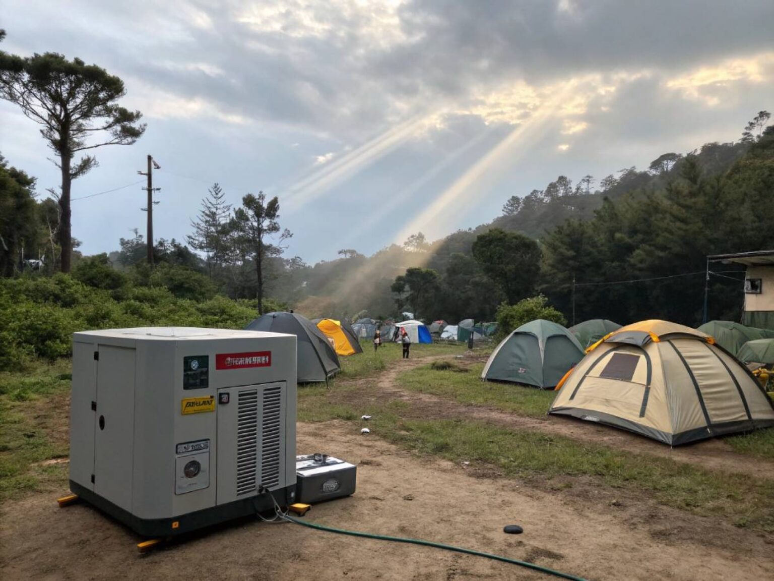 Generator On The Go: Portable Electric Start Generators For Camping Fun ...