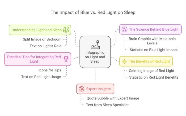 In The Spotlight: Analyzing Red Light Vs Blue Light For Sleep Health ...