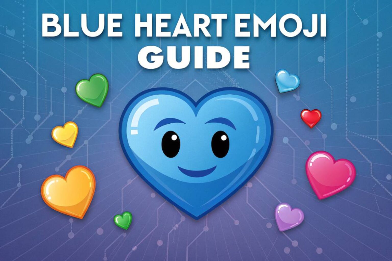 Blue Heart Emoji: Meaning, Uses & When To Send It 💙 - Viral Rang