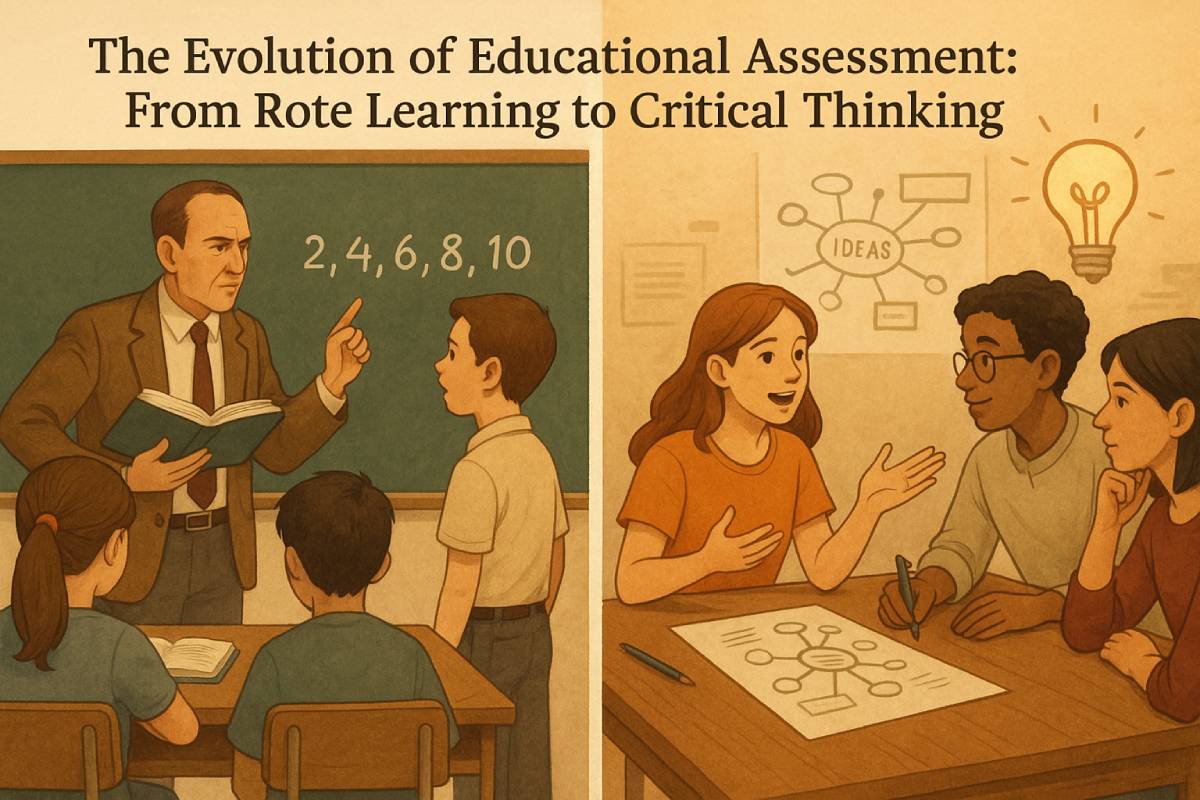 The Evolution Of Educational Assessment: From Rote Learning To Critical ...